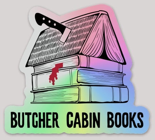 Holographic Sticker | Butcher Cabin books